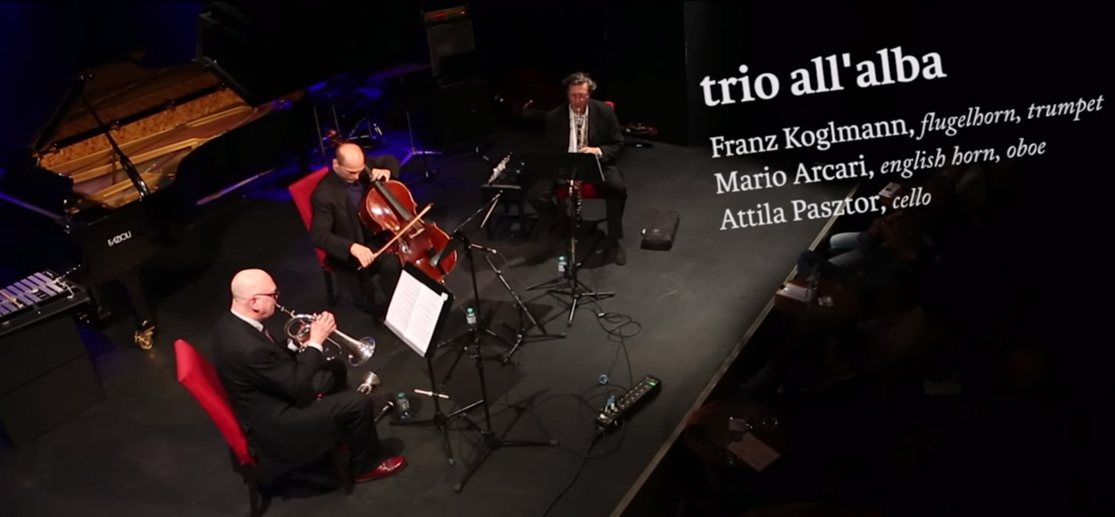 Franz Koglmann. Trio All’Alba – G(ood)luck // TEASER – Attila Pasztor
